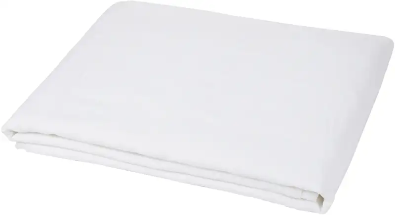 Ivory Linen Twin Flat Sheet - Ivory | BargainSheets.com